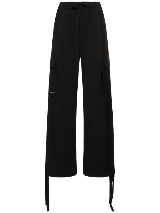 Wool blend cargo pants - MSGM - Men | Luisaviaroma
