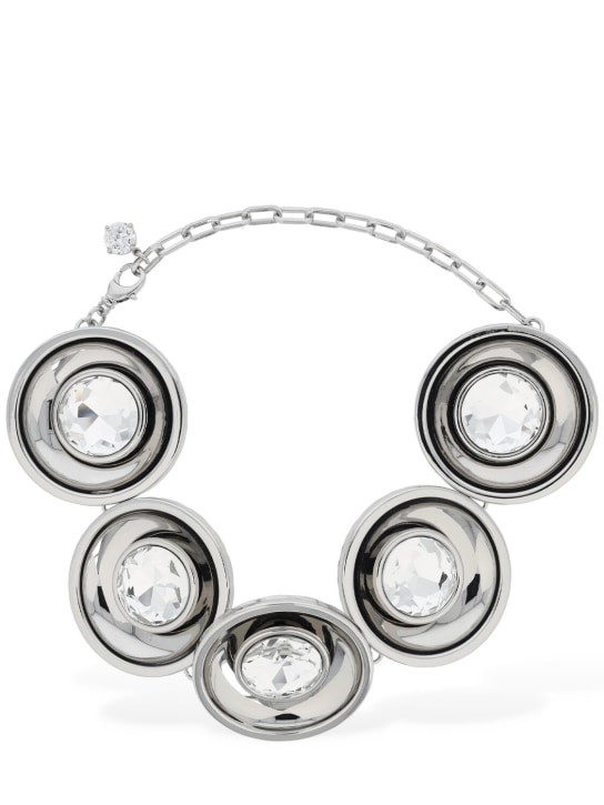 Medallion choker w/ crystals - Area - Women | Luisaviaroma