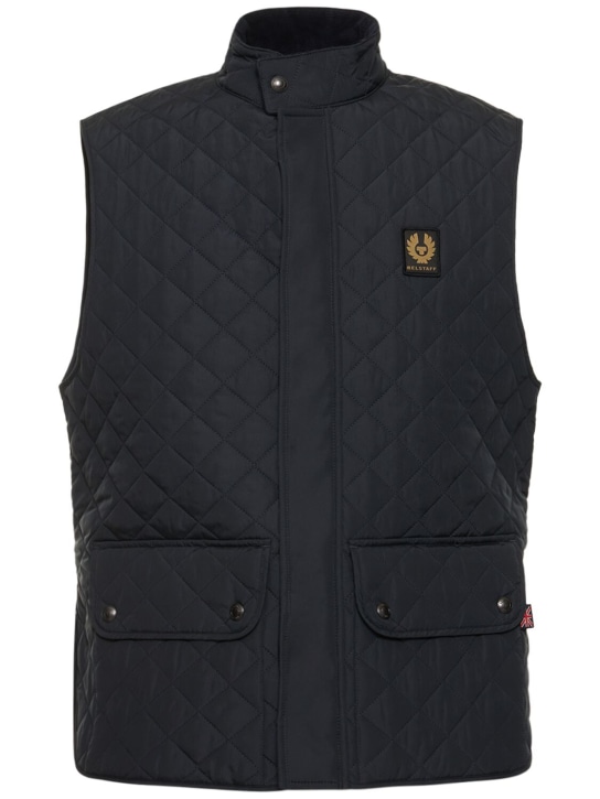 Icon lightweight quilted nylon vest - Belstaff - Men | Luisaviaroma