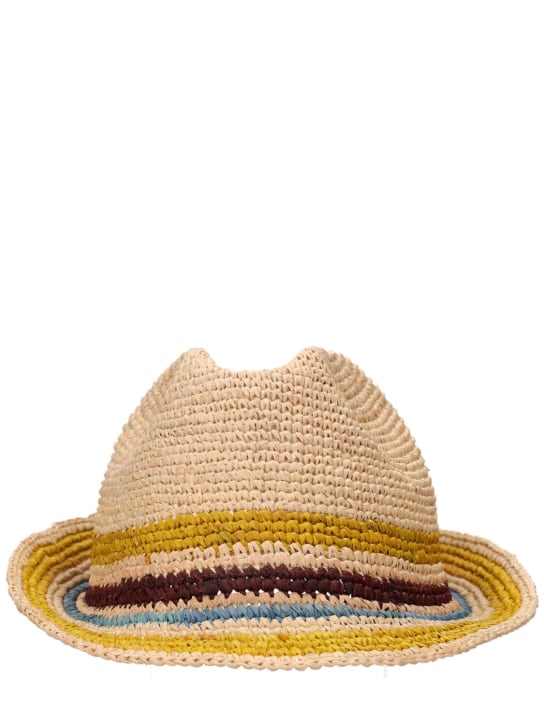 Raffia crochet bucket hat - Bonpoint - Girls | Luisaviaroma