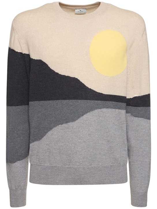 Wool knit sweater - Etro - Men | Luisaviaroma
