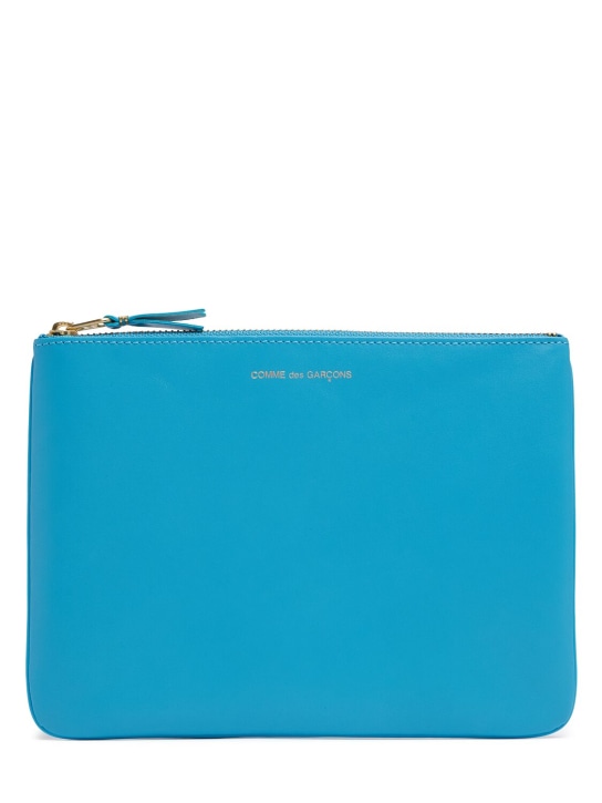 Classic leather line wallet - Comme des Garçons Wallet - Women ...