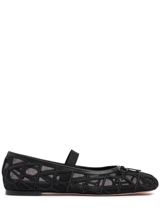 Toile iconographe mesh flats - Valentino Garavani - Women | Luisaviaroma