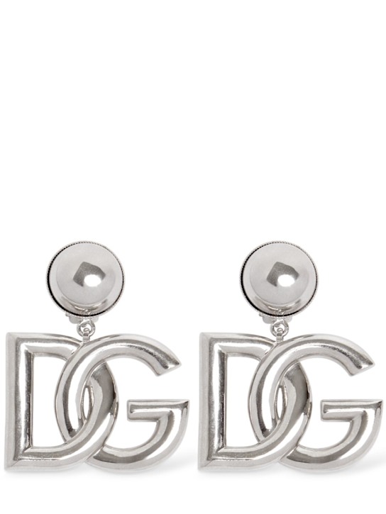 Dg pop big clip-on earrings - Dolce&Gabbana - Women | Luisaviaroma