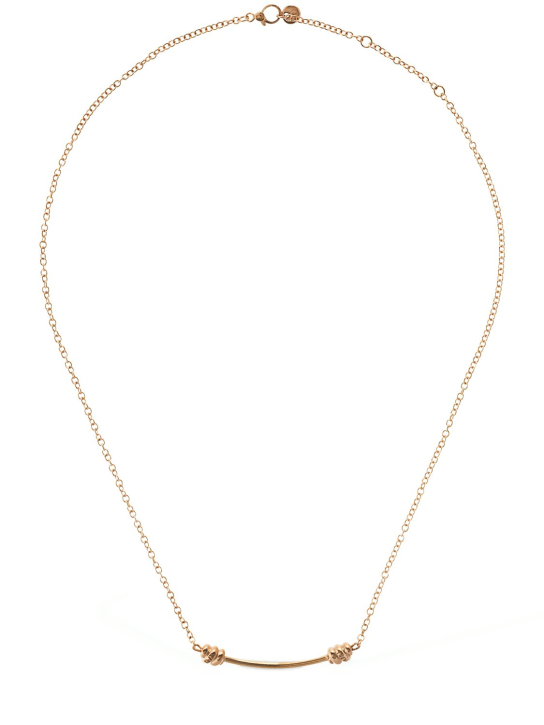 9kt nodo rose gold long necklace - DoDo - Women | Luisaviaroma