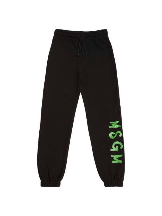 Cotton sweatpants - MSGM - Girls | Luisaviaroma