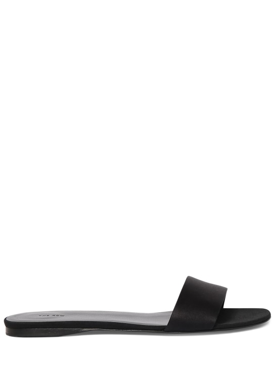 Combo leather slides - The Row - Women | Luisaviaroma